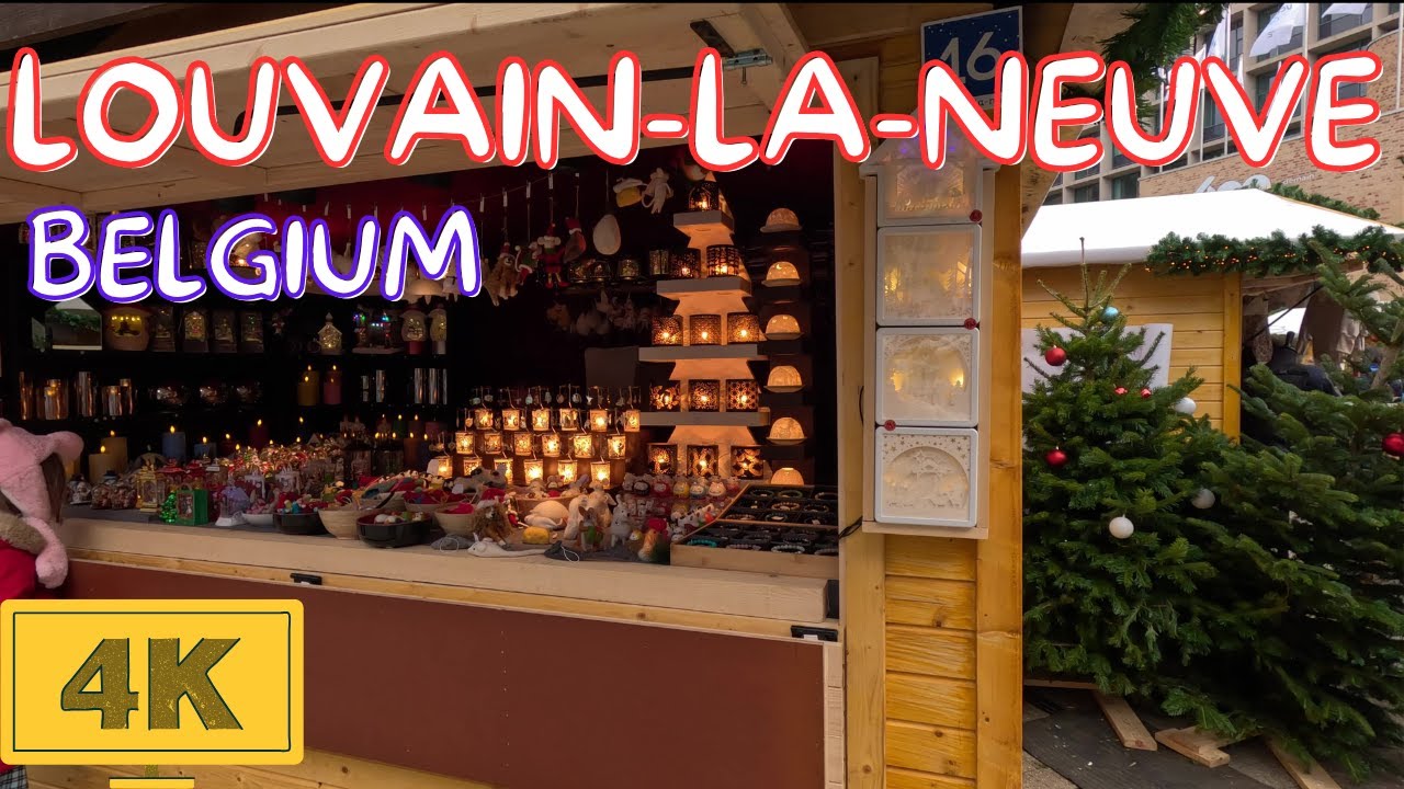 I Spent 60 Minutes at Louvain La Neuve's CHRISTMAS MARKET and Fell in ...