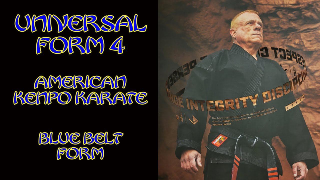 Universal Form 4 American Kenpo Karate - YouTube