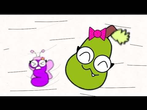 Tia Three and Elena Pear flying race - YouTube