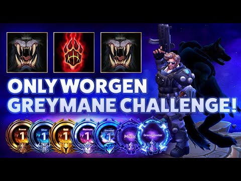 Greymane GFTT - ONLY WORGEN GREYMANE CHALLENGE! - Bronze 2 Grandmaster ...