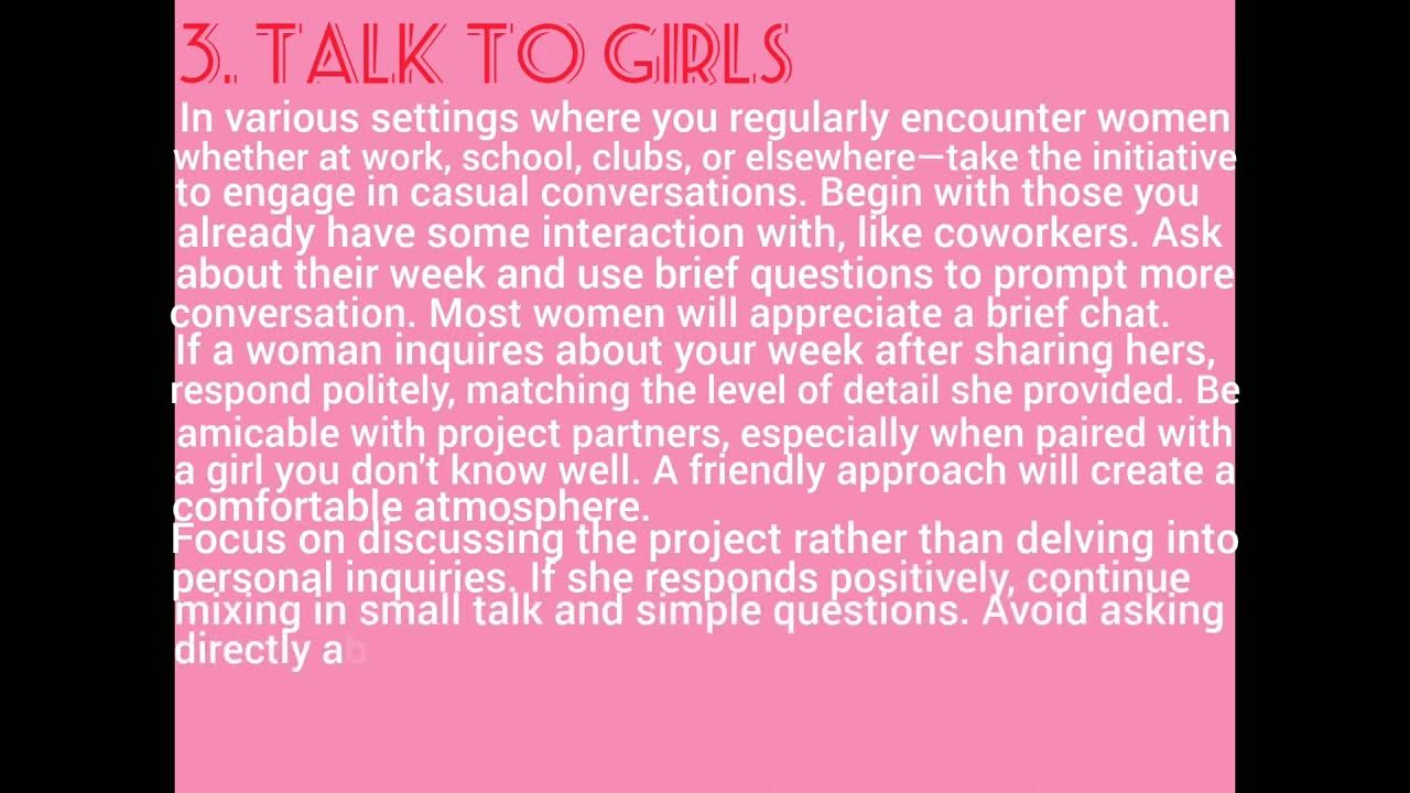 HOW TO TALK TO A GIRL YOU LIKE YouTube how-to-talk-to-a-girl-you-like-youtube