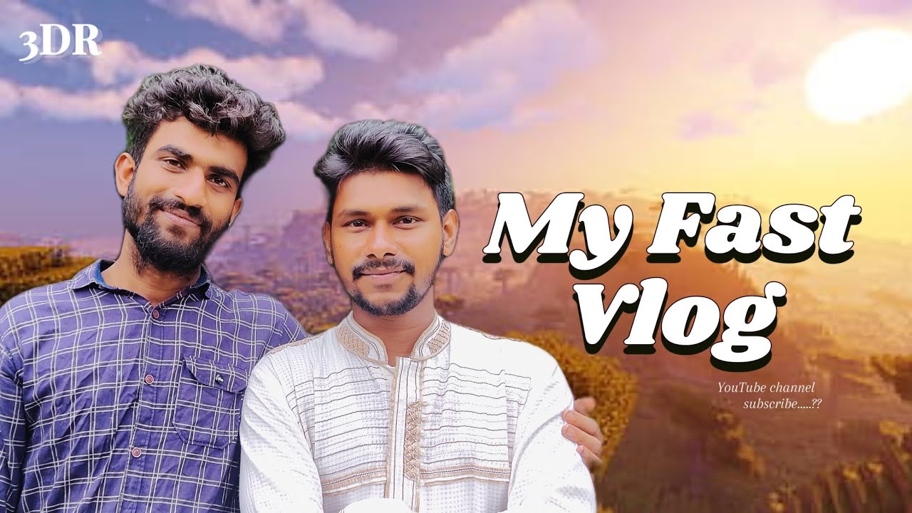 My Fast Vlog (CRB) and 3.D.R vlog new vlog video sagor & Salim funny vlog (2024) new CRB Vlog ...