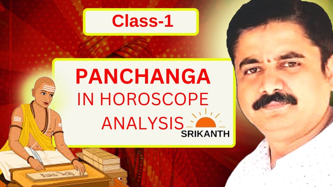 Class-1| Panchanga in Horoscope Analysis | Titithi | Vara | Nakshatra ...