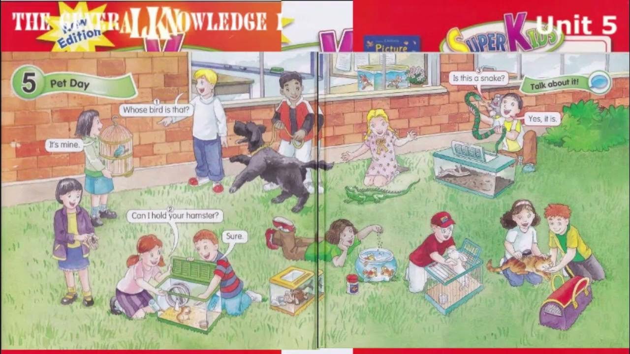 Super Kids 1 New Edition Student's Book Unit 5 Pet Day - YouTube