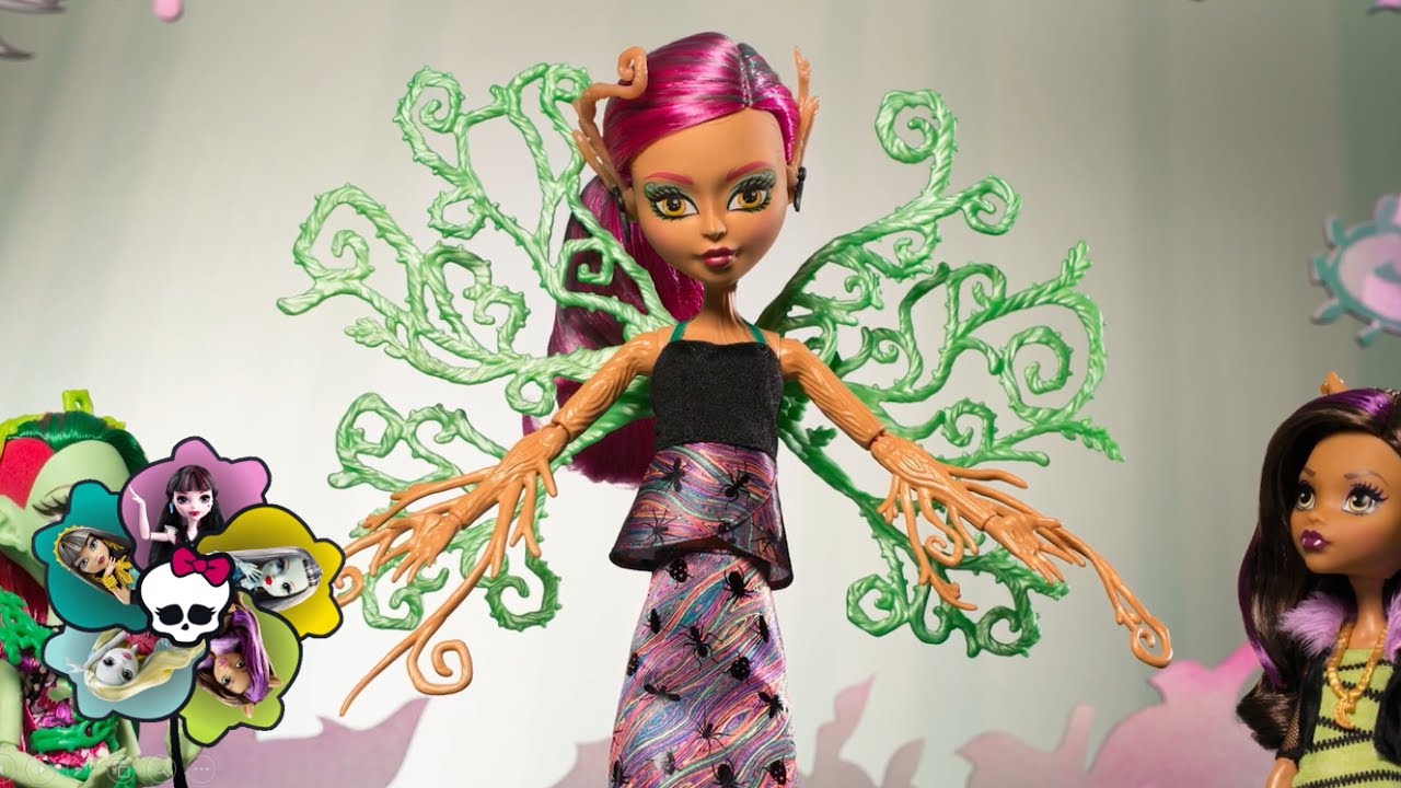 The Monster High Ghouls Grow a Garden Party | Spring Into Action ...