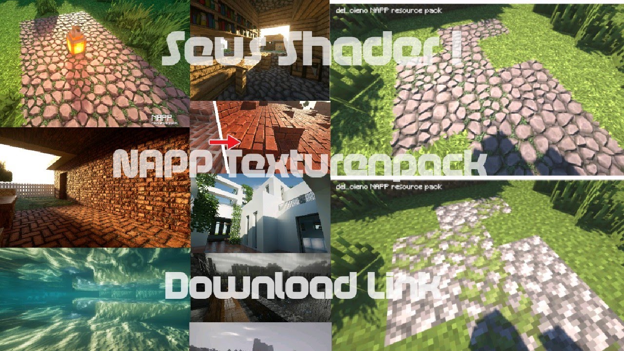 Minecraft Resource pack NAPP 4K Seus Shader 1.16.5 Minecraft reflection ...