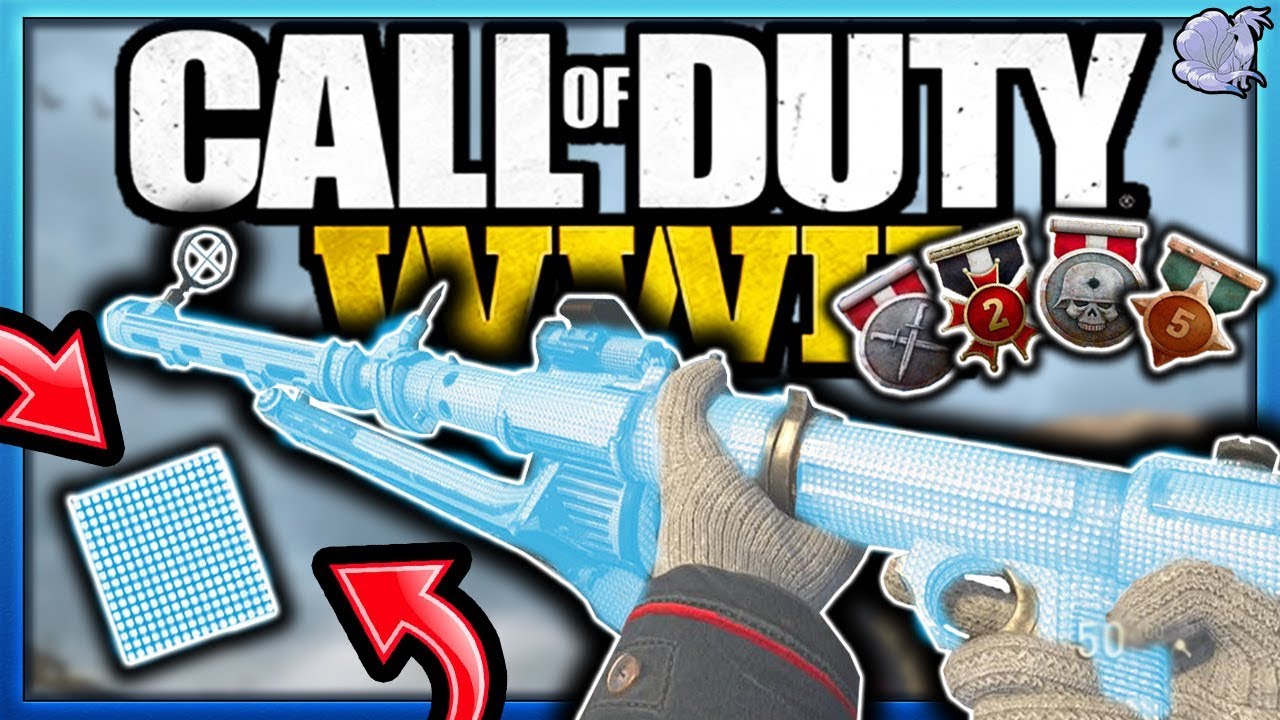★EASY Diamond Camo Guide for LMG's! | Call of Duty World War 2 (Fast ...