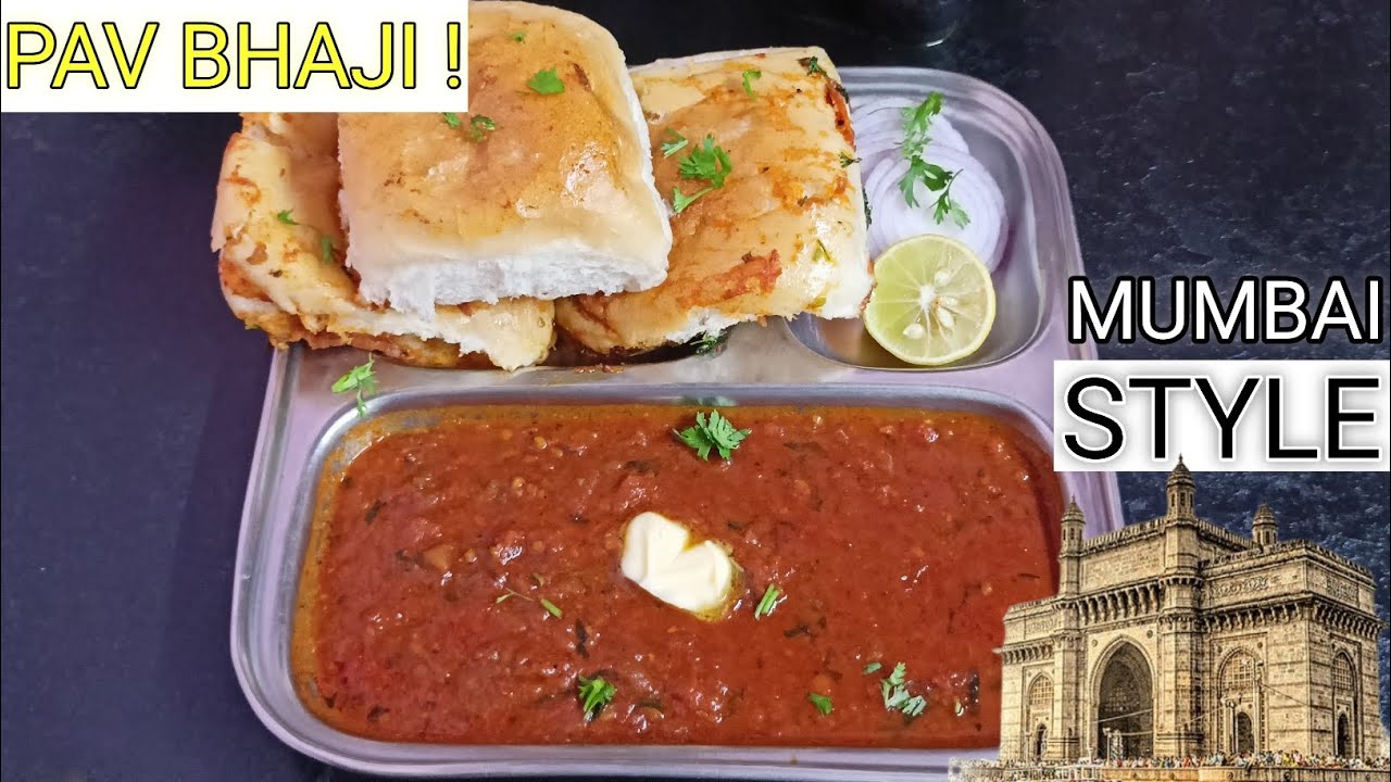 Mumbai style famous Pau bhaji recipe || मुंबई स्टाइल पाव भाजी घर पर ही ...