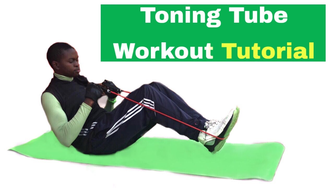 Toning Band Easy Beginner Workouts at Home - YouTube