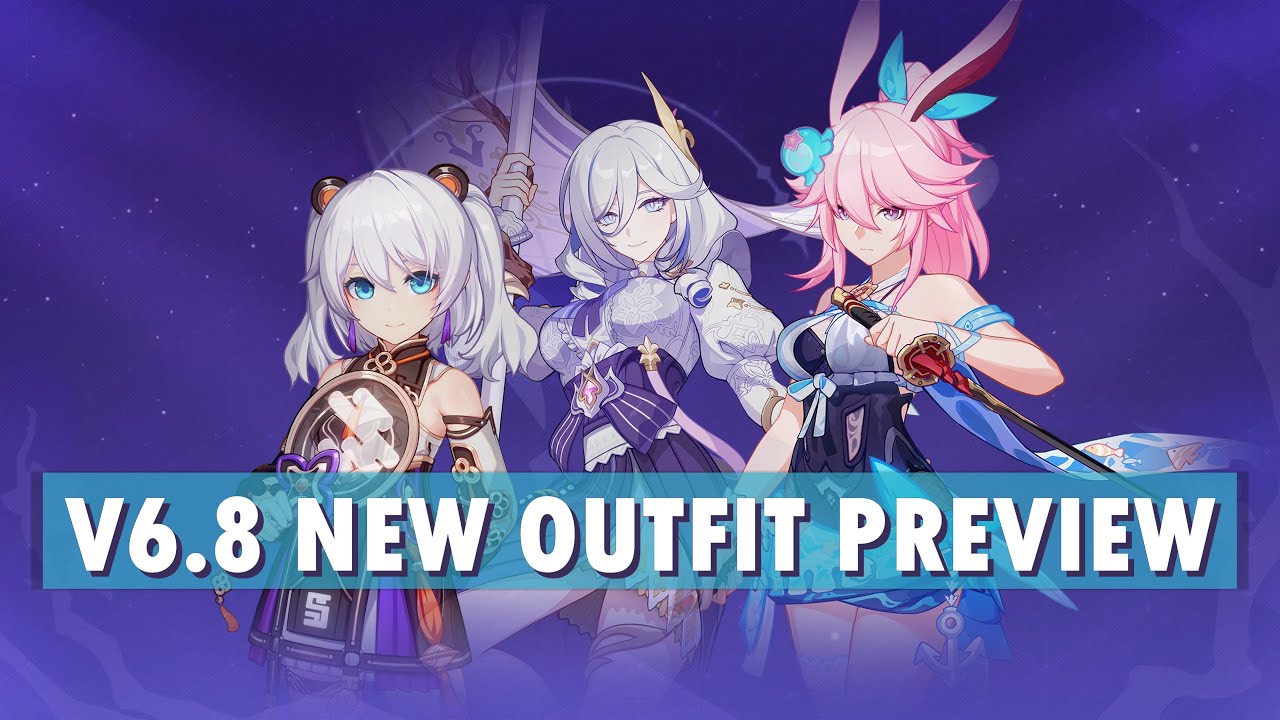 [HI3 V6.8] New Outfits Preview - YouTube