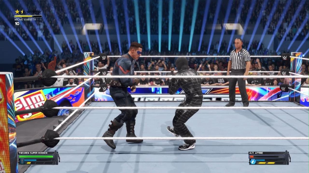 Captain America cena vs Theoren Super robber - YouTube