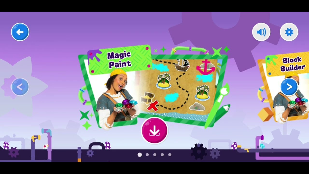 New CBeebies logo on Get Creative app - YouTube