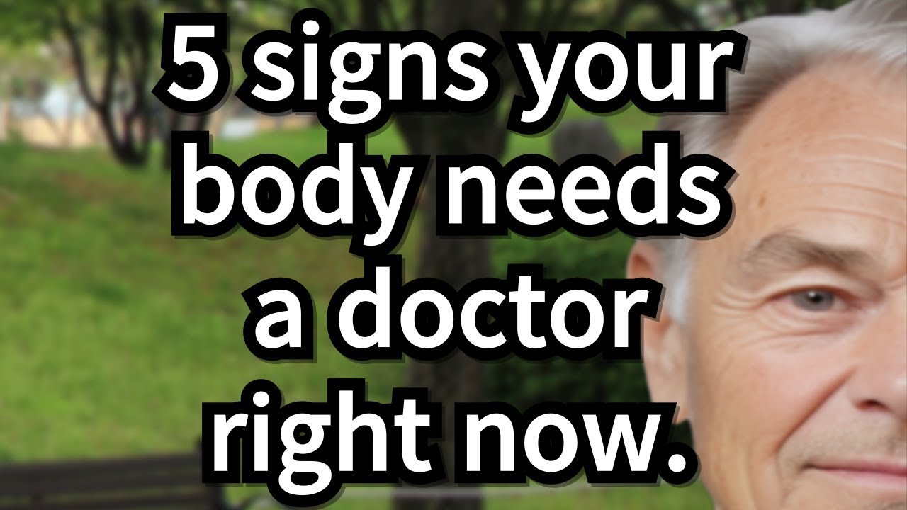Senior Life Mastery| 5 warning signs your body needs a doctor right now ...