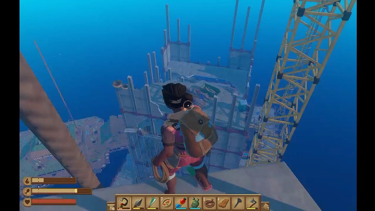 RAFT (Modus: Friedlich) Teil 064 Der lange Arm am Kran - YouTube