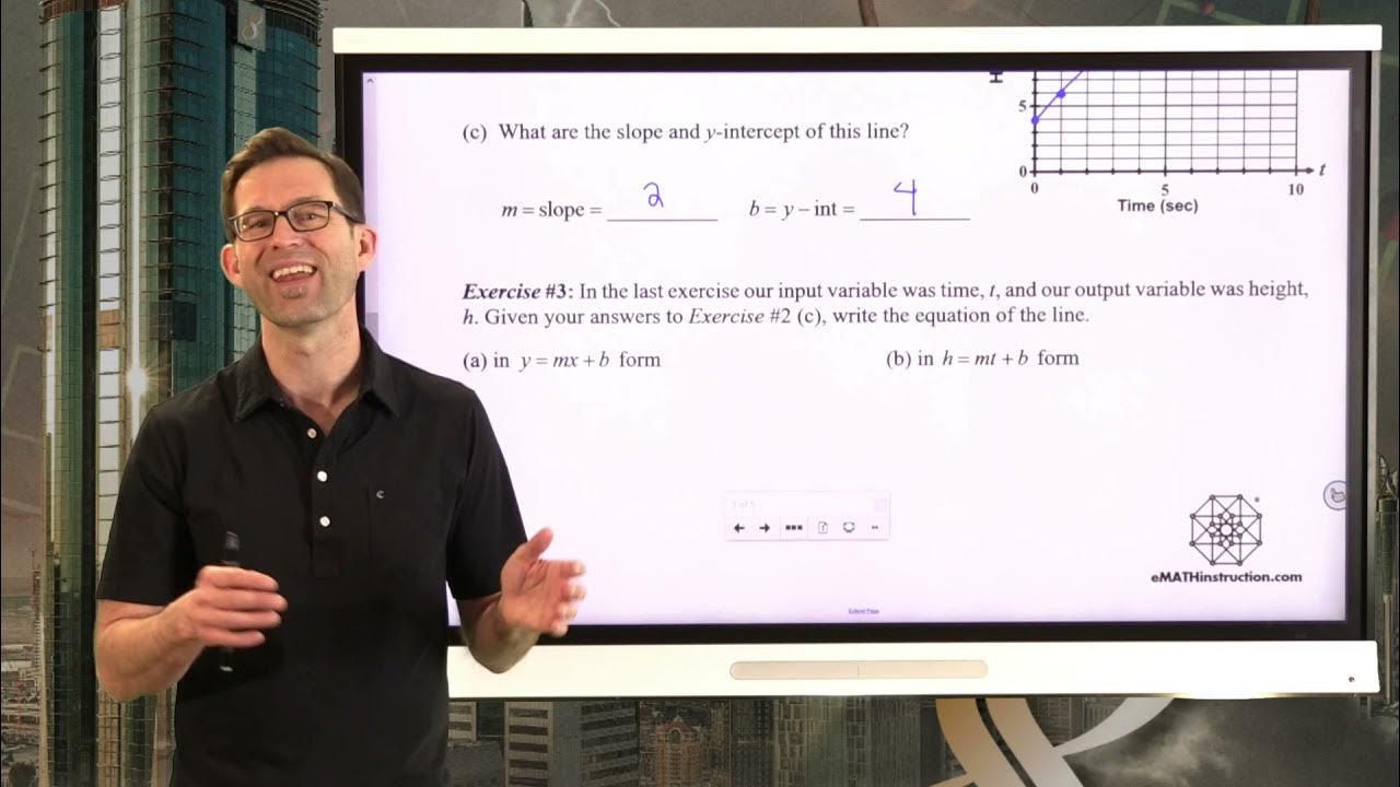 N-Gen Math 8.Unit 6cc.Lesson 4.Linear Functions - YouTube