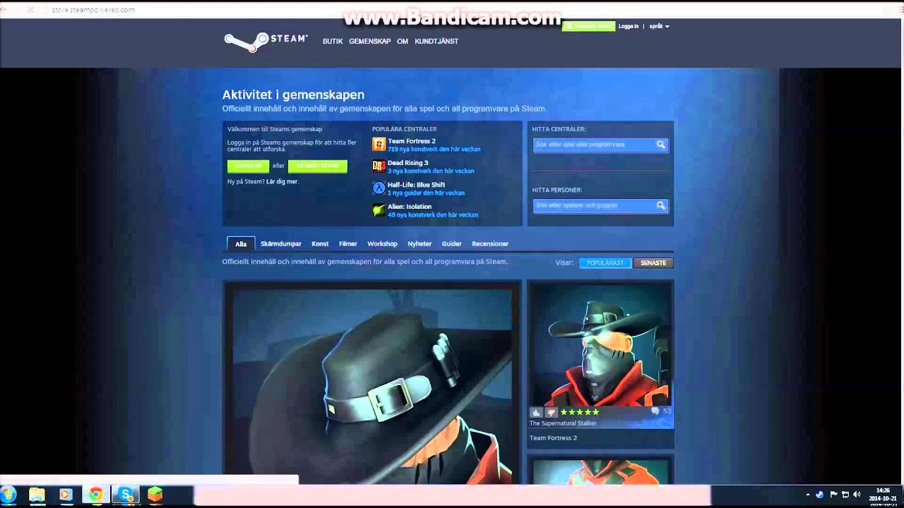 Hur man laddar ner Steam Tutorial #1 Svenska - YouTube