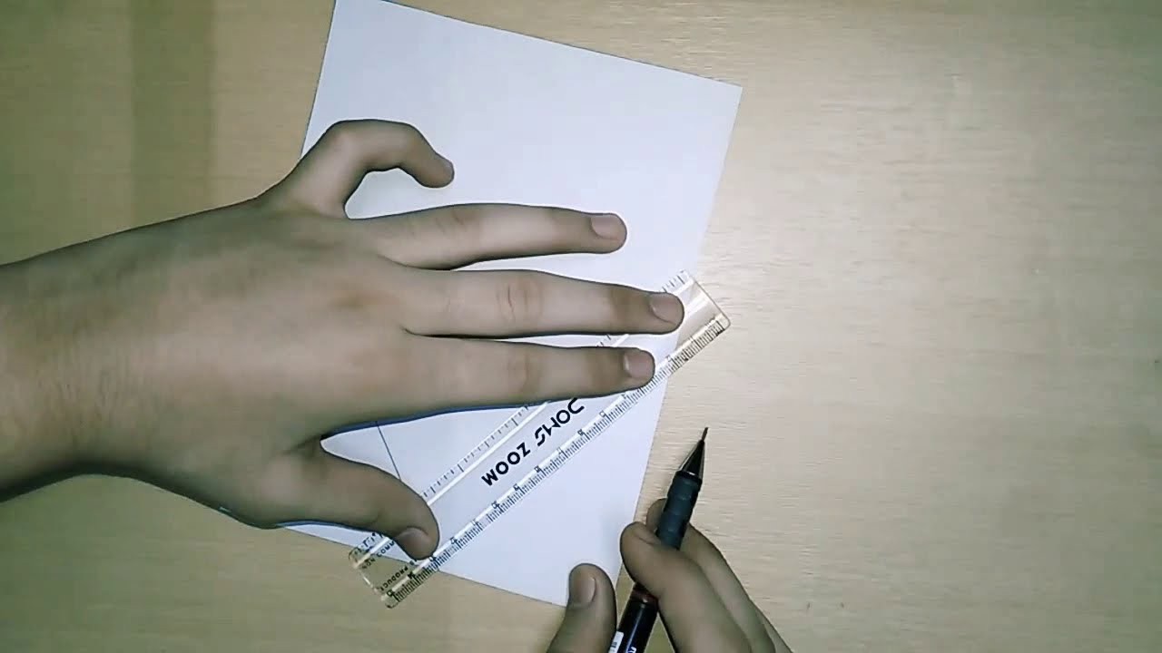 First time made a square illusion | ILLUSION DRAWING... - YouTube