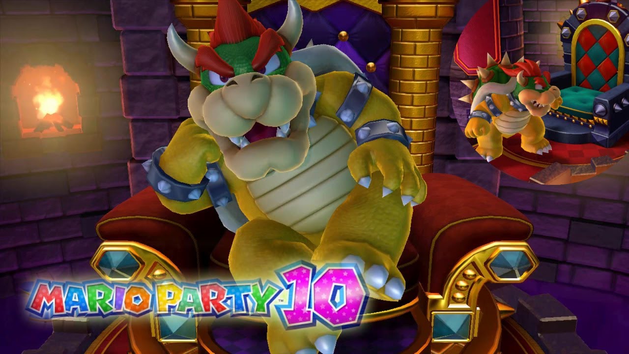 Mario Party 10 - Bowser Challenge - All Bowser Mini-Games - Rank 140 ...