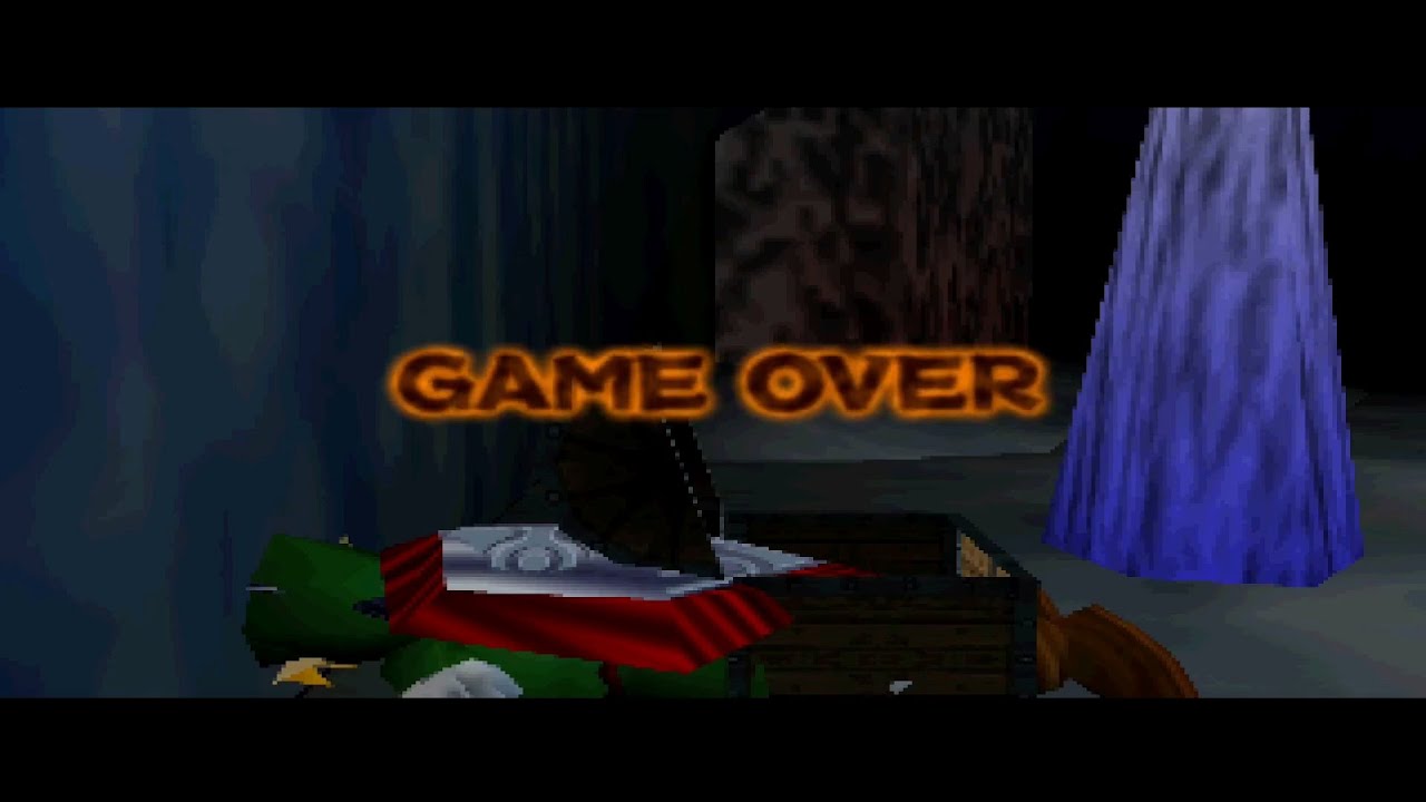 The Legend of Zelda: Ocarina of Time / Master Quest - Game Over ...