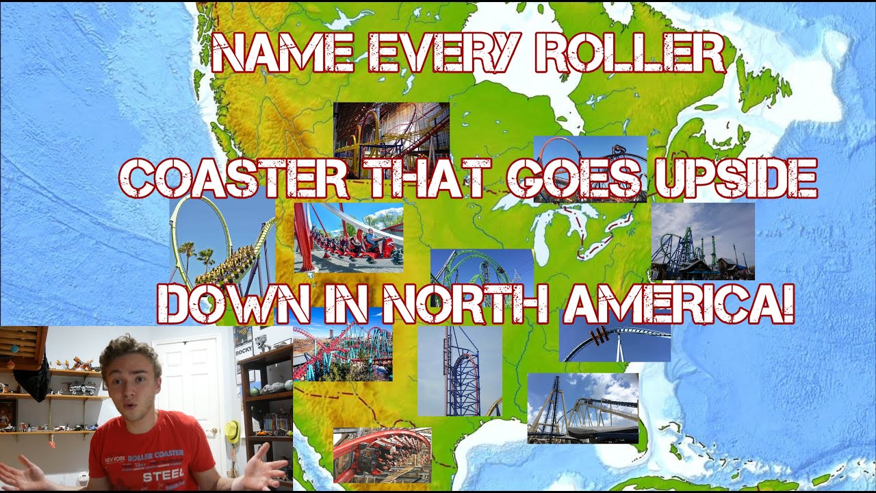 Struggling to Name Every Roller Coaster with Inversions in North America - Coaster Quiz! - YouTube