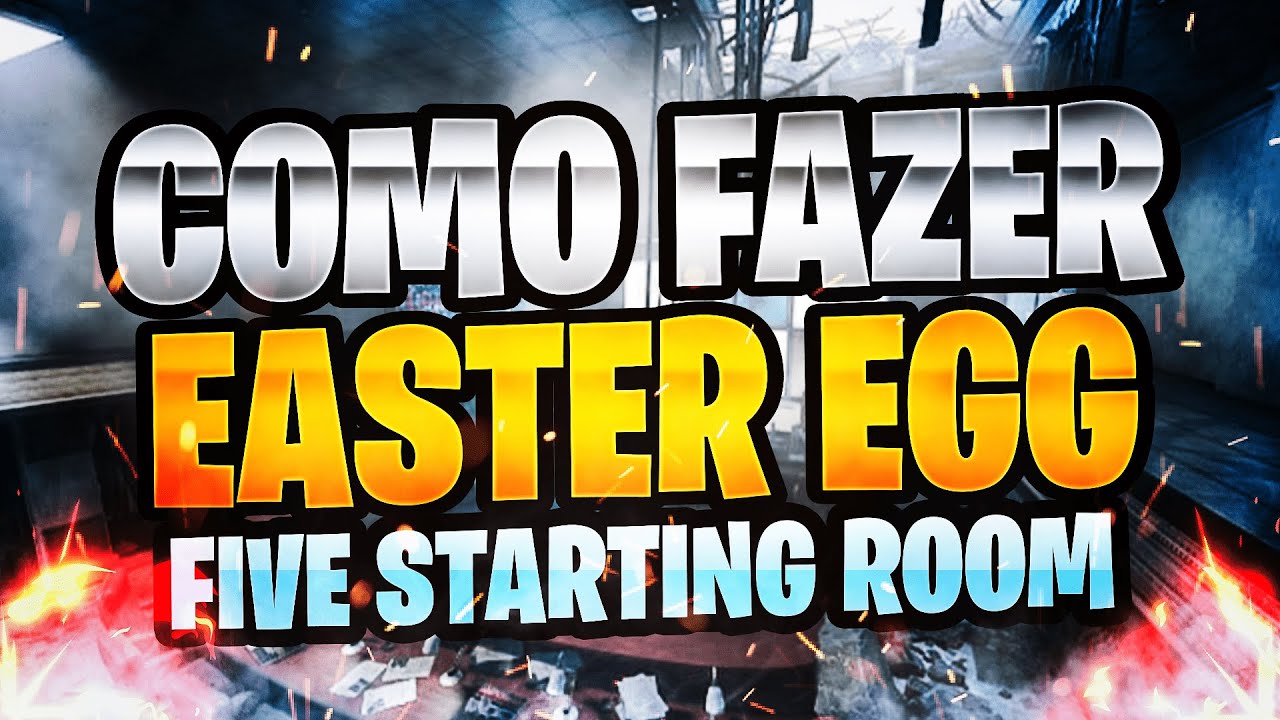 Como fazer o Easter Egg Five Starting Room Reimagined Tutorial ...
