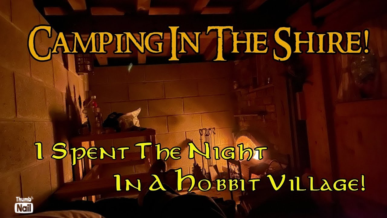 Camping in the Shire (spending the night in a Hobbit village) - YouTube