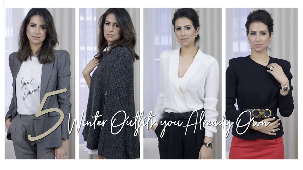 AUTUMN/WINTER OUTFITS YOU ALREADY OWN | 5 Fall Winter 17/18 Trends ...