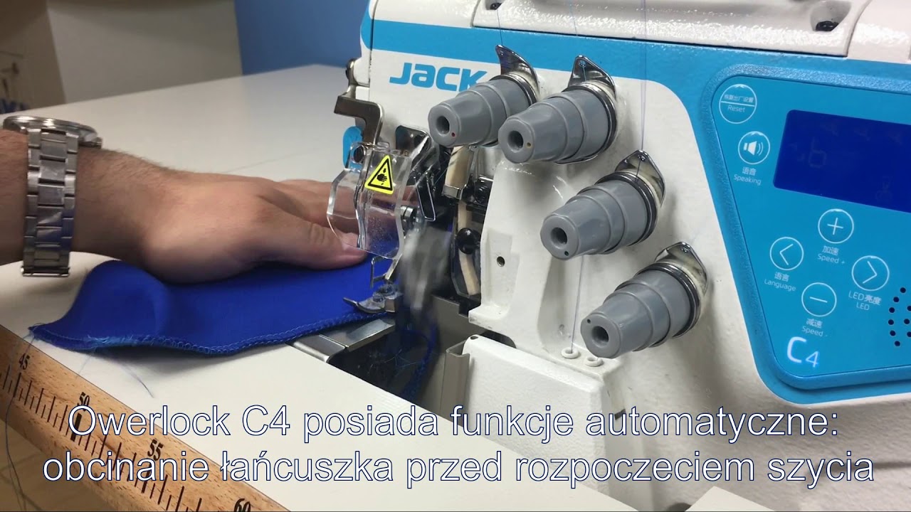 Overlock JACK C4 - YouTube