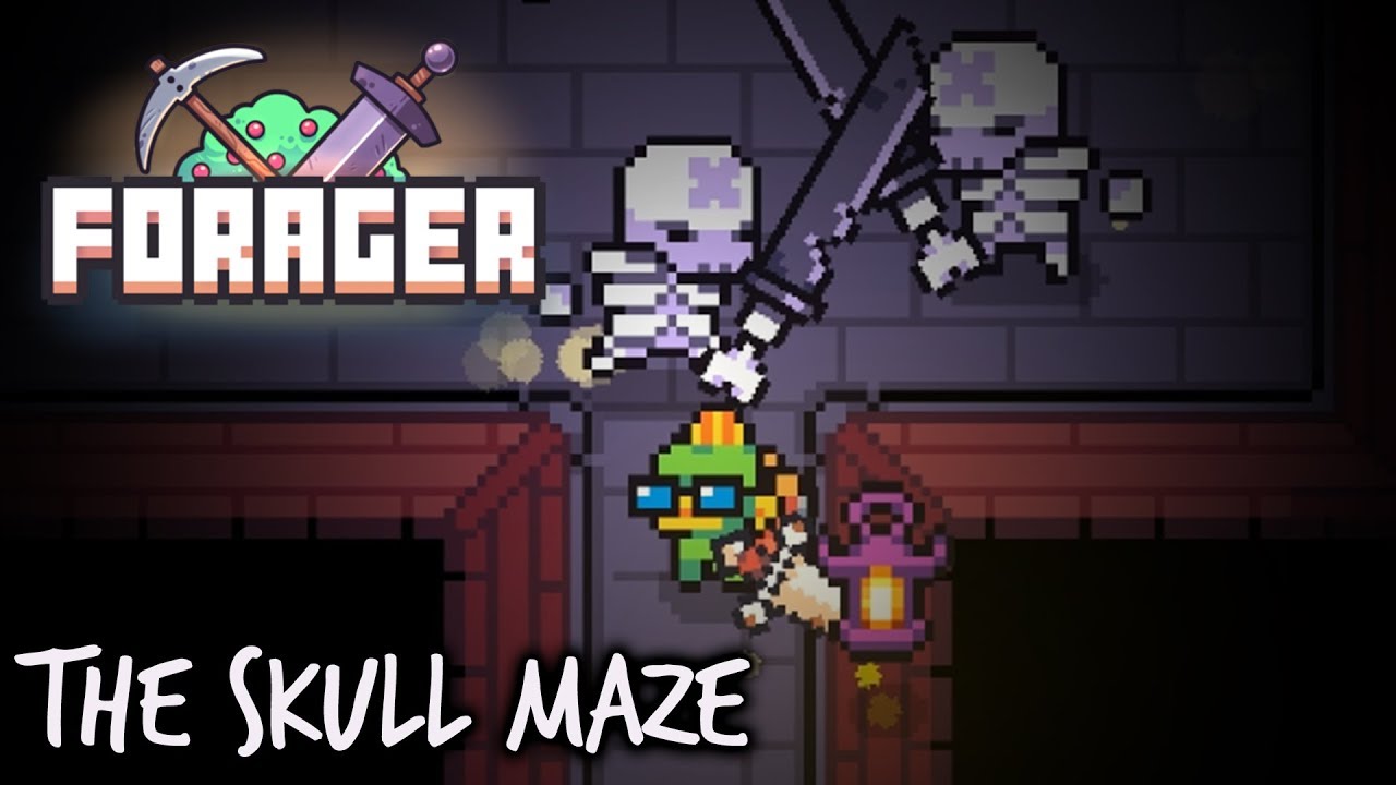 [3] The Skull Maze, Conquered | Forager [Indie Survival Game] - YouTube