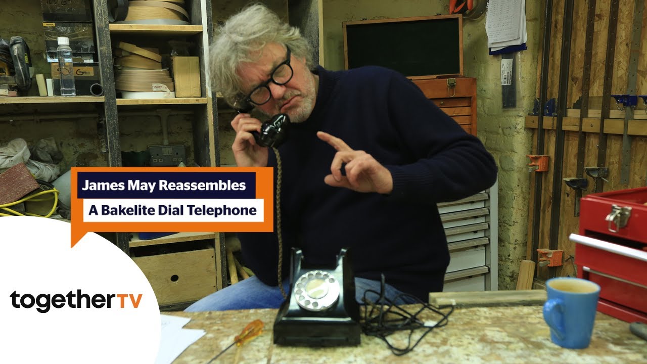 James May Reassembles A Bakelite Telephone | James May: The Reassembler ...