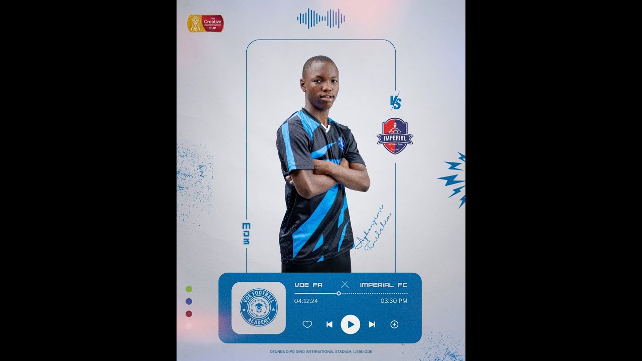 VOE FA vs Imperial FC - The Creative Championship Cup - YouTube