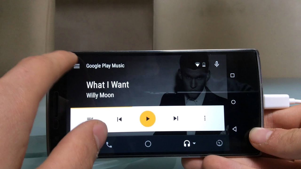 Headunit for android Auto (AA) - YouTube