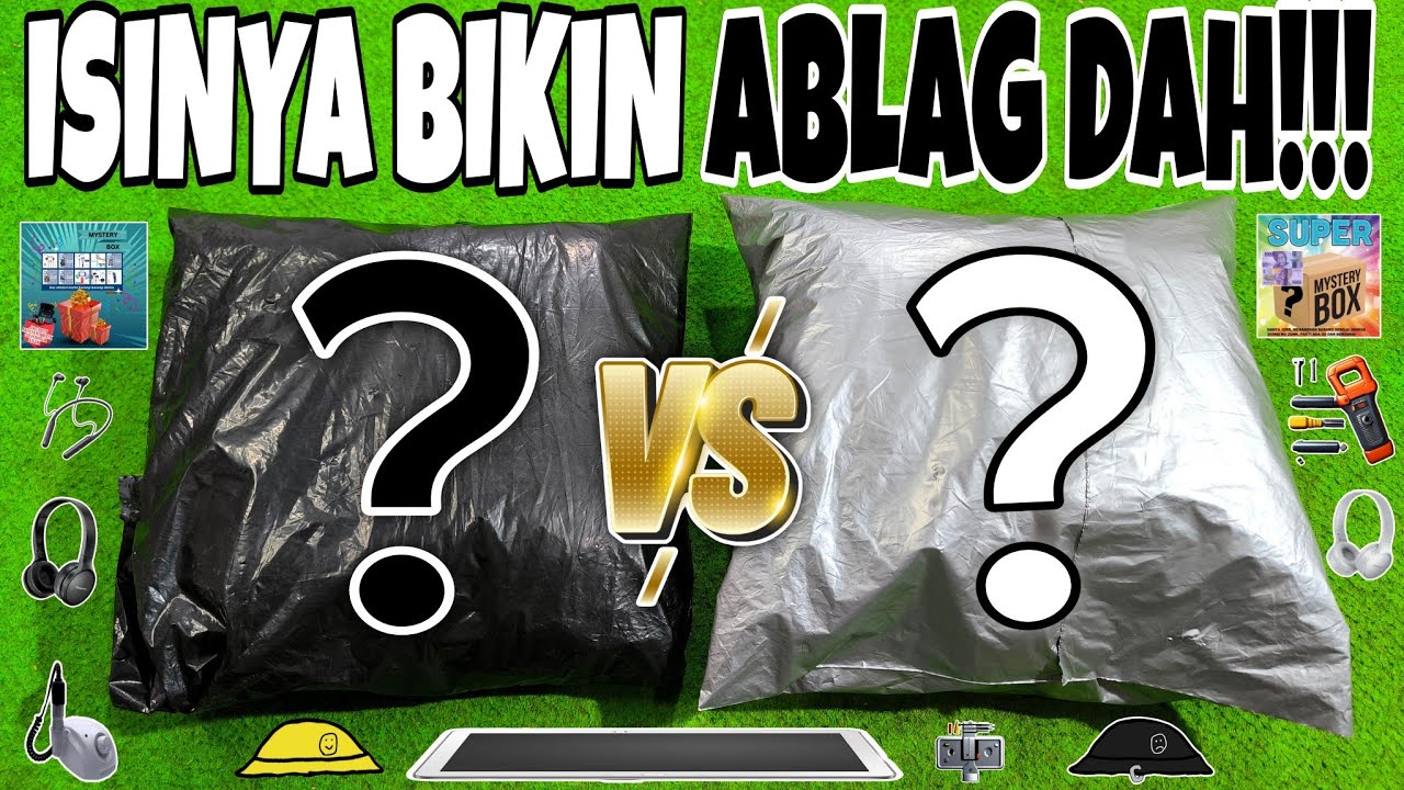 ABLAG BANGET!!! UNBOXING MISTERI BOX SPECIAL GIFT vs MISTERI BOX HP ...