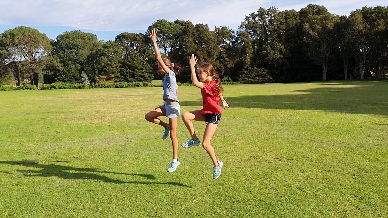 Bounding High Skip or Superman Skip Plyo Pre-Track - YouTube