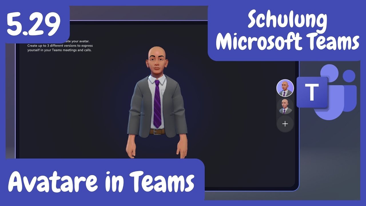 5.29 | Avatar für Besprechungen | Microsoft Teams MasterClass - YouTube