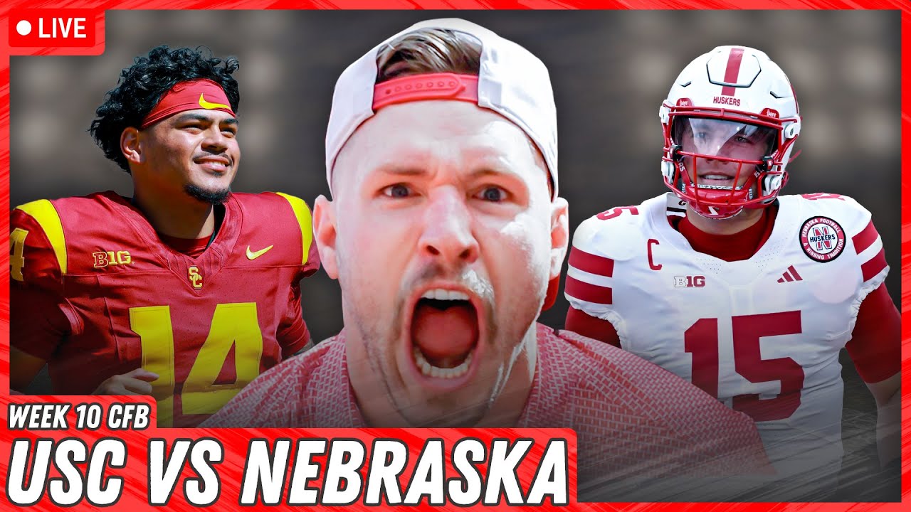 Nebraska vs USC | Will Compton watches the Nebraska Cornhuskers FIGHT ...