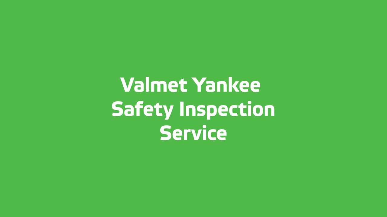 Valmet Yankee Safety Inspection Service - YouTube