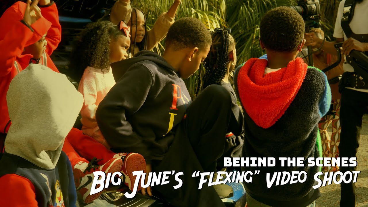 Behind The Scenes of Big June's "Flexing Video" - YouTube