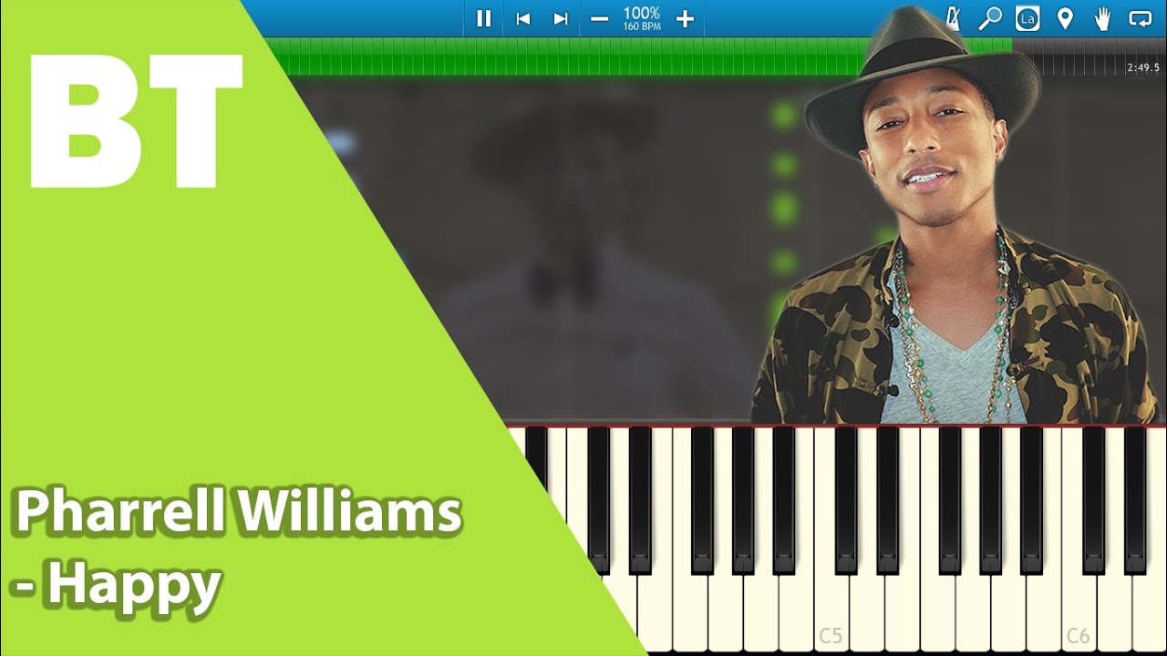 Pharrell Williams - Happy (Piano Cover) +Sheets - YouTube