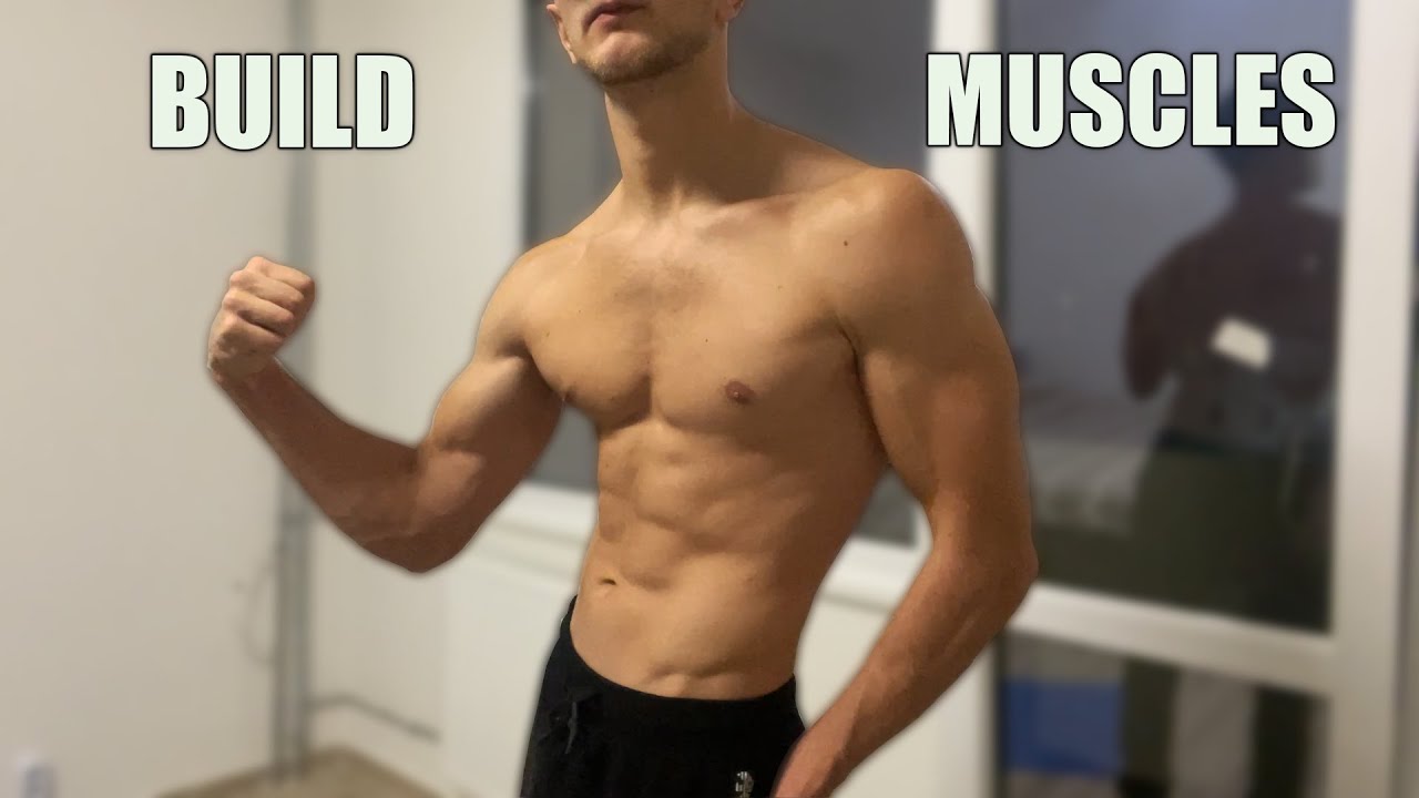 HOW TO BUILD MUSCLES IN 2 MINUTES ( HOME WORKOUT ) - YouTube