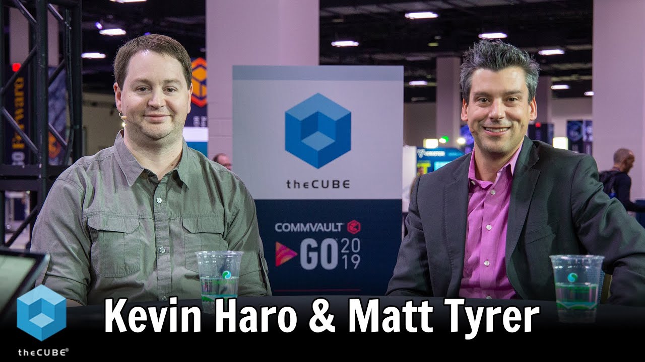 Kevin Haro, Quad & Matt Tyrer, Commvault | Commvault GO 2019 - YouTube