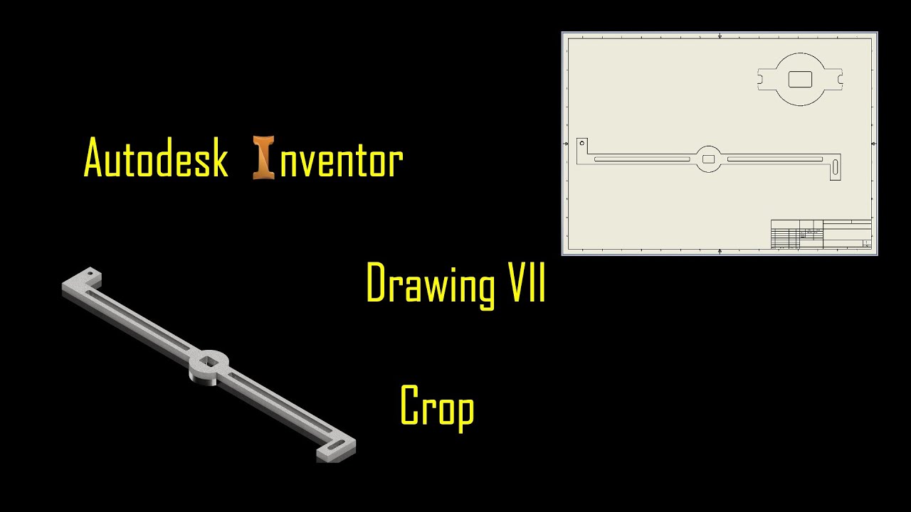 آموزش اینونتور جلسه ی پنجاه و یکم/ نقشه فنی | Inventor Tutorial for ...