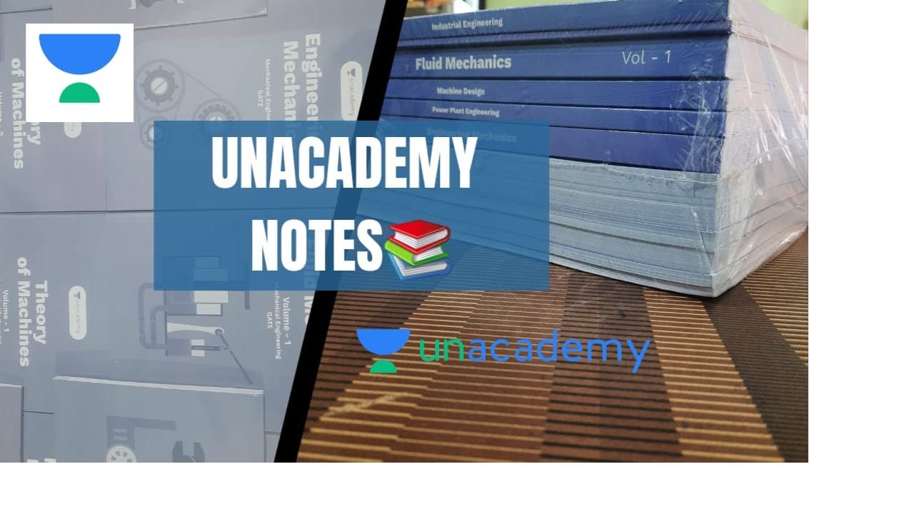 How to Differ Unacademy Physical Notes from Others Gate Book | Content ...