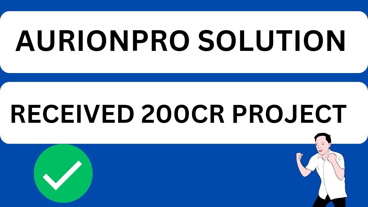 AURIONPRO SOLUTION SHARE LATEST NEWS TODAY || AURIONPRO SOLUTION SHARE ...