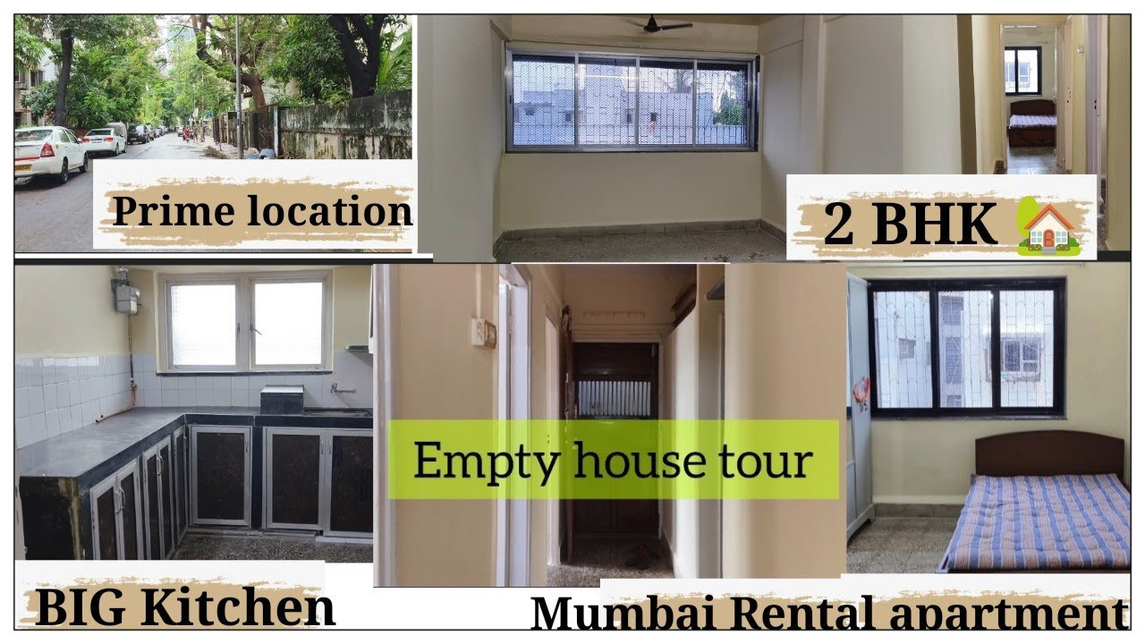Empty House Tour 🏡 " Mumbai " Rental apartment,@seemevlogs 2BHK Society ...