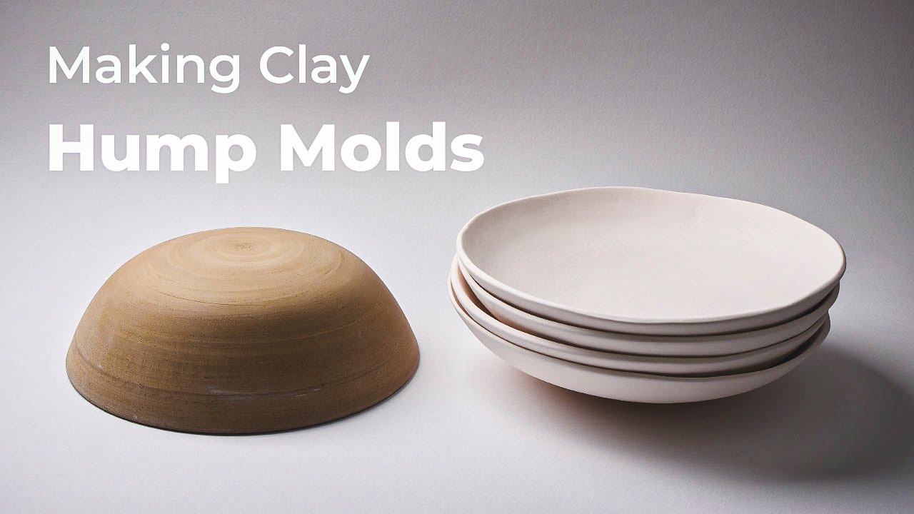 Making Clay Hump and Slump Molds on the Wheel — Slab Pottery Tool - YouTube