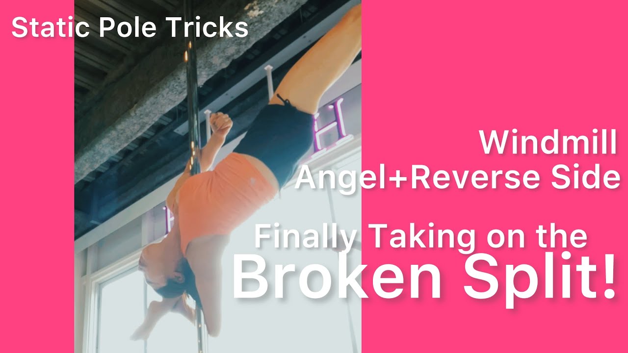 ついに挑戦！ブロークンスプリット 💋 Finally Taking on the Broken Split ♡ - YouTube