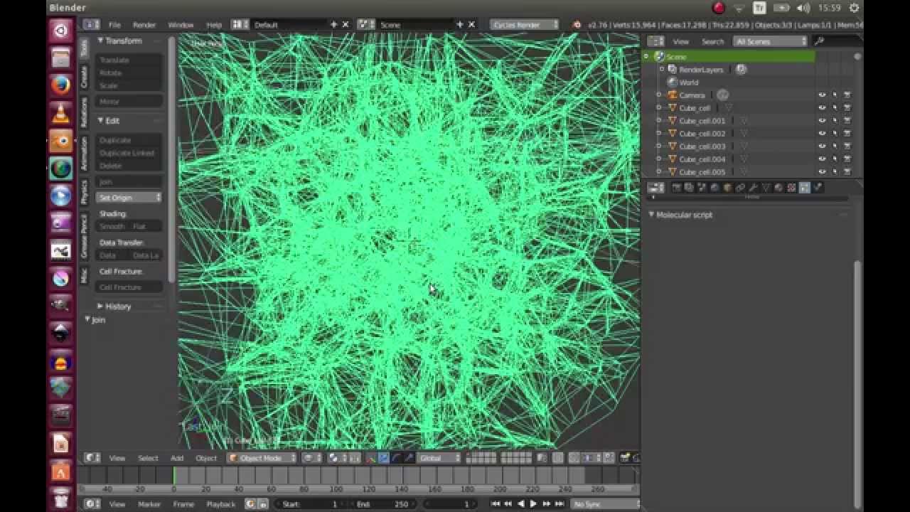 Blender3D-Explode Modifier Temel Bilgiler-2 - YouTube