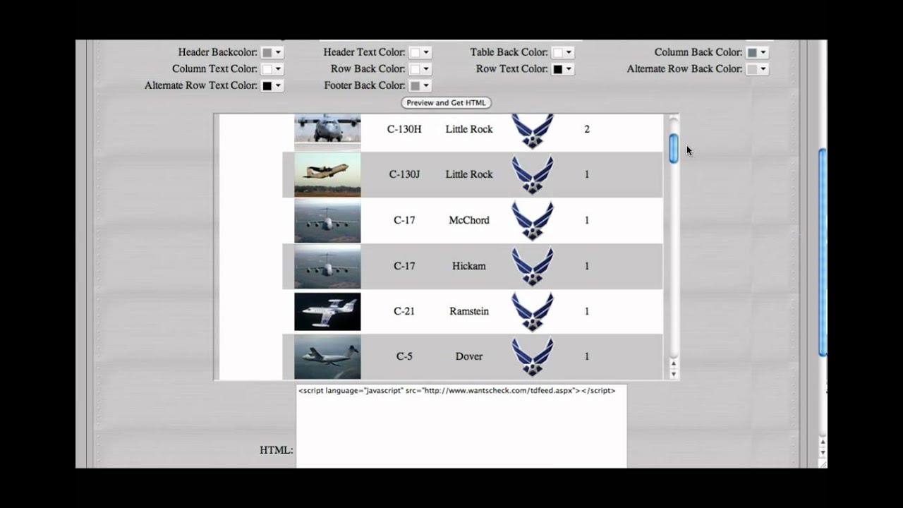 Air Force UPT Track/Drop Feed - YouTube