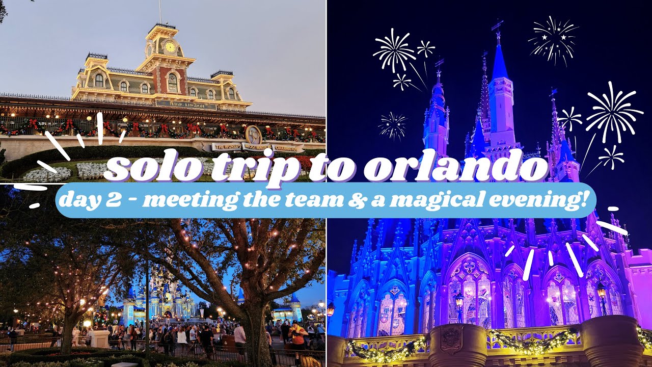 An Evening in Magic Kingdom | Walt Disney World Vlog | Solo Trip to ...